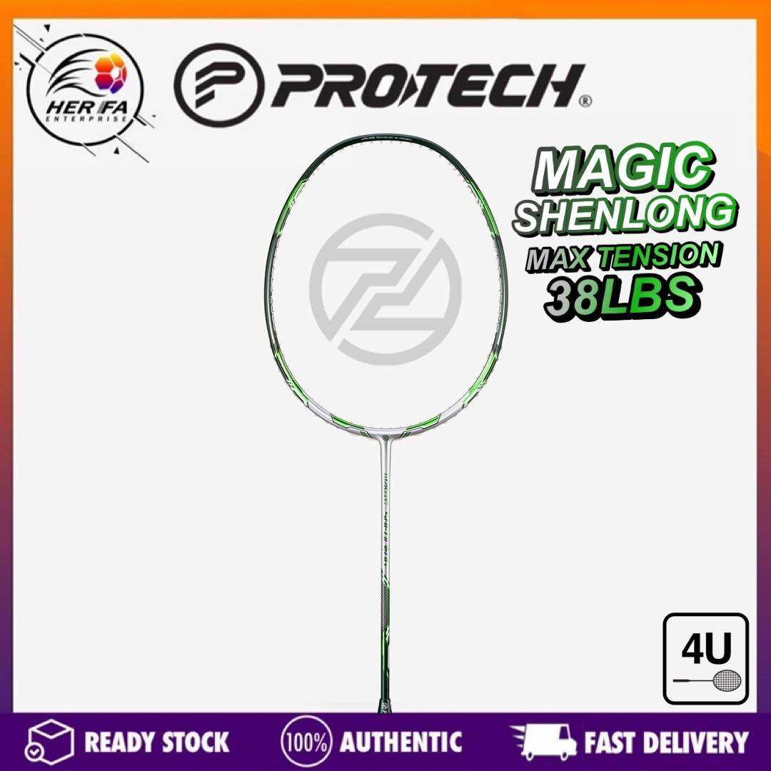 PROTECH Magic Shenlong 4UG1 Badminton Rackets Max Tension 38 LBS | Lazada