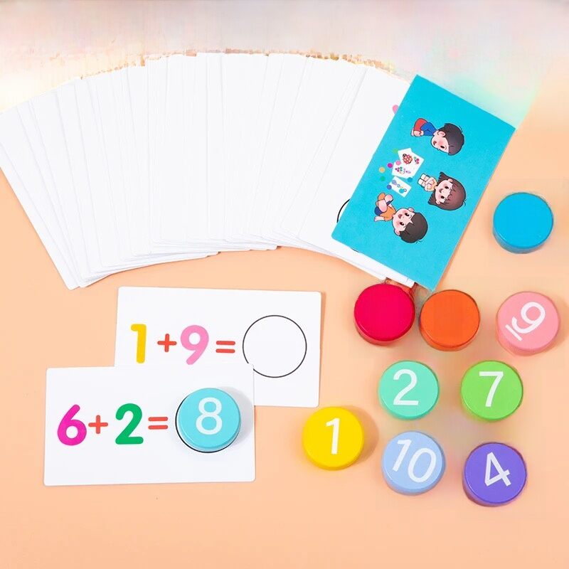 Early Education Mathematical Enlightenment Tools Children's Cognitive ...