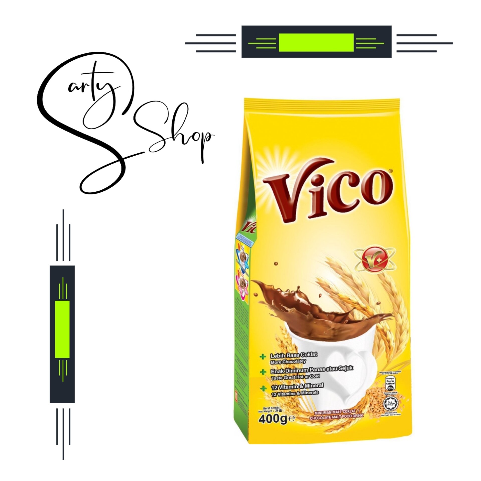 Vico Chocolate Malt 400gm | Lazada