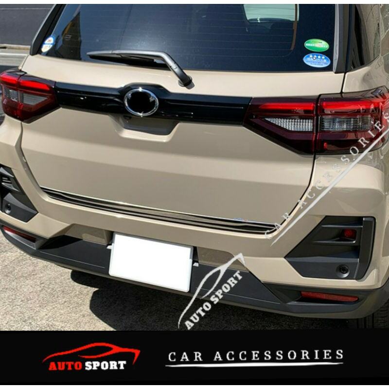 [Pre-Order] Perodua Ativa Rear Trunk Trim Trunk Garnish Molding Chrome ...