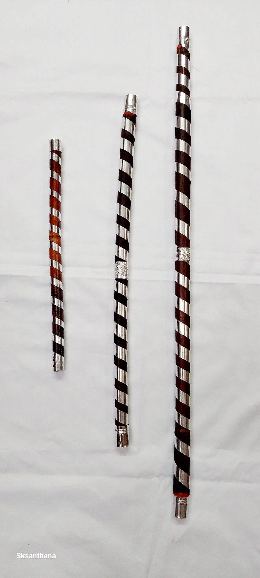 Pirambu Perambu Silver Ayyapan Stick Amman Pooja Stick | Lazada