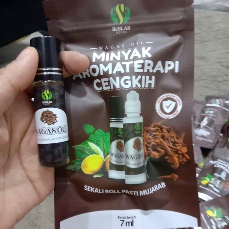 🔥ORIGINAL HQ🔥[READY STOCK] Minyak Aromaterapi Cengkih Wagas Oil | Lazada