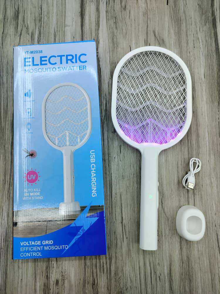 ELECTRIC MOSQUITO SWATTER-AUTO KILL UV MODE WITH STAND | Lazada