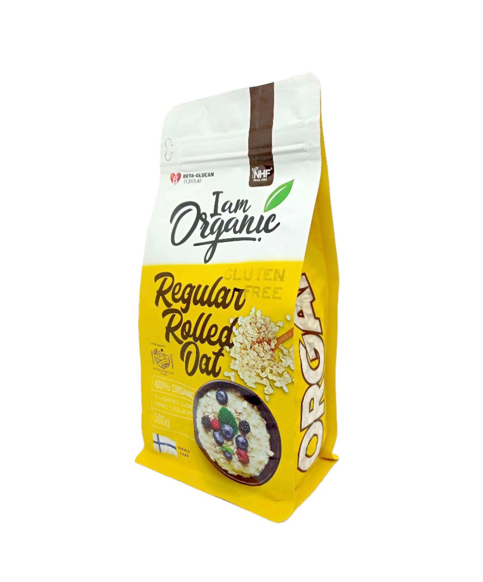 NHF Gluten Free Organic Instant Baby Oat/Regular Rolled Oat (500g) | Lazada
