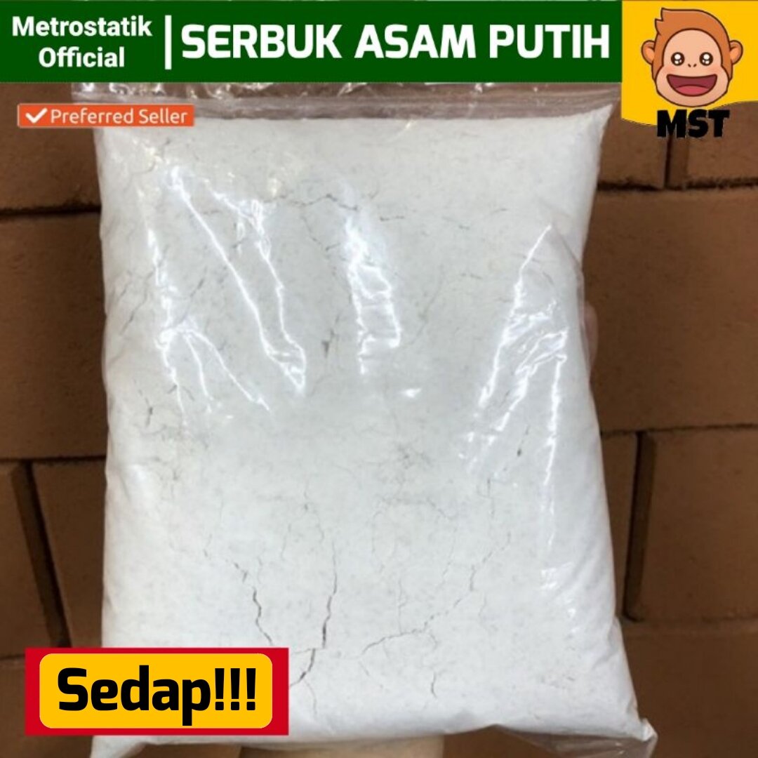Serbuk ASAM BOI Putih Ketagih( 300g / 500g / 1kg ) | White Powder Asam ...