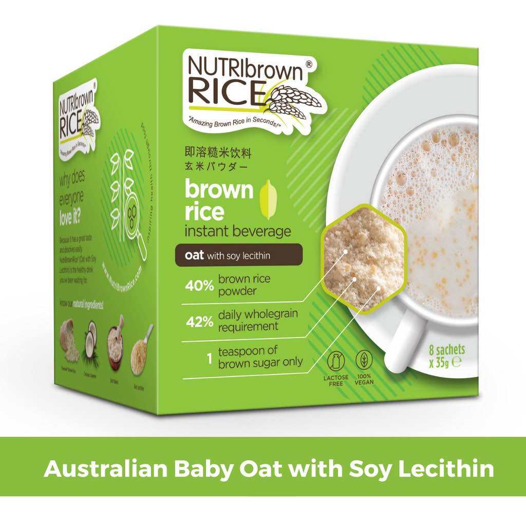 NutriBrownRice Original with Prebiotic Nutri Brown Rice Prebiotic Drink ...