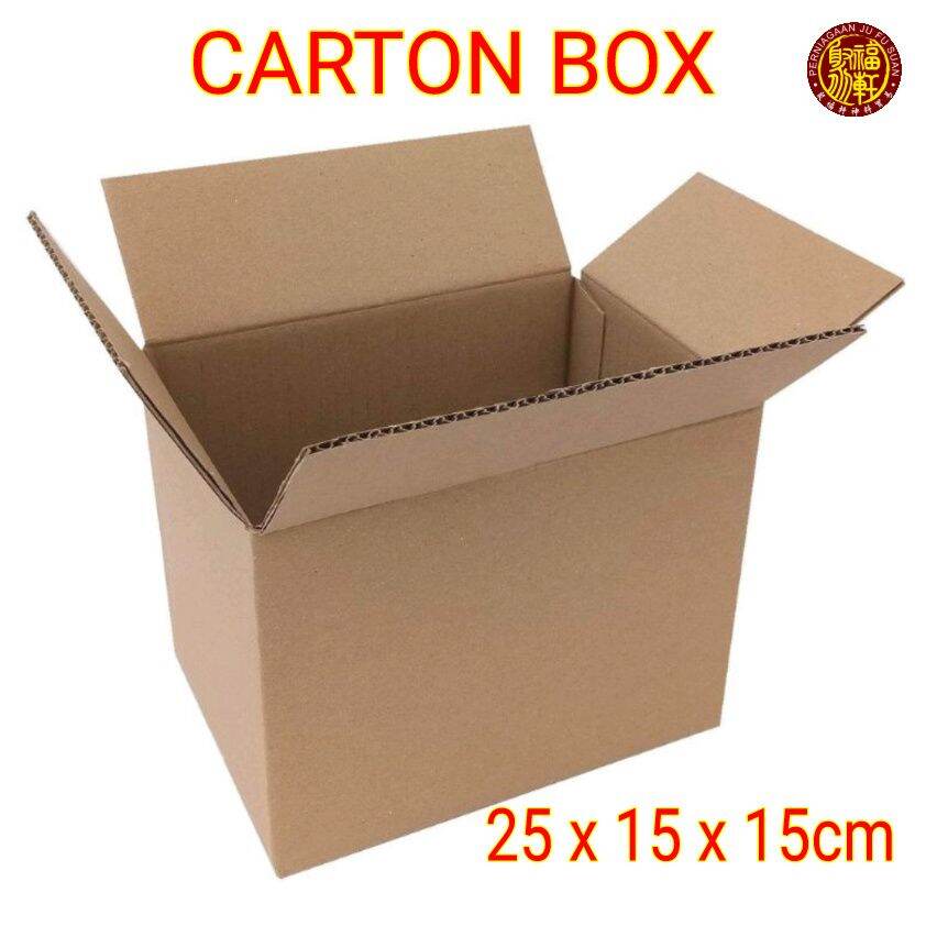 Carton Box Paper Box Packaging Box Parcel Box 快递箱 Kotak Packing Box (1 ...