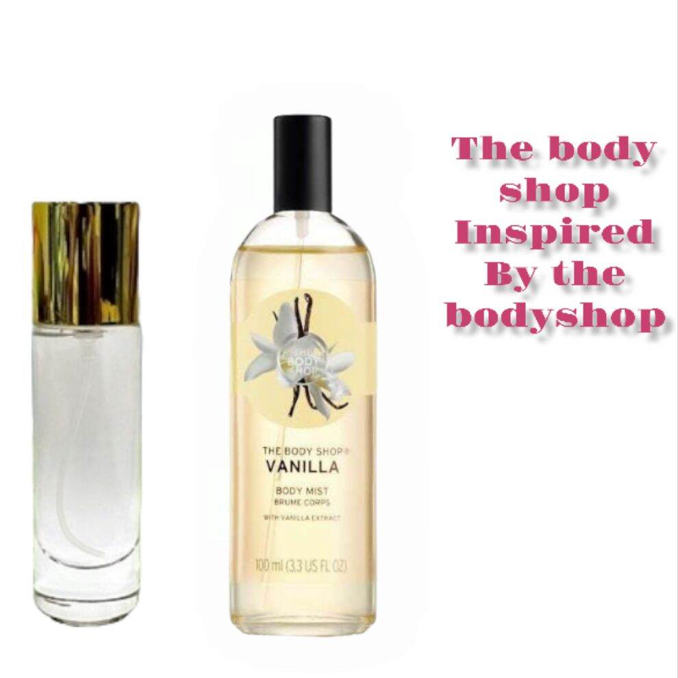 The body shop Vanilla Fragrance Mist 35 ML | Lazada