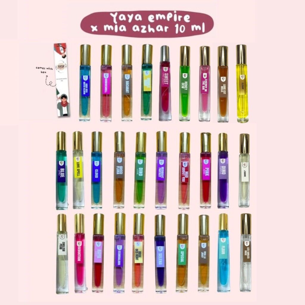 Yaya empire perfume x Mya Azahar 10 ml | Lazada