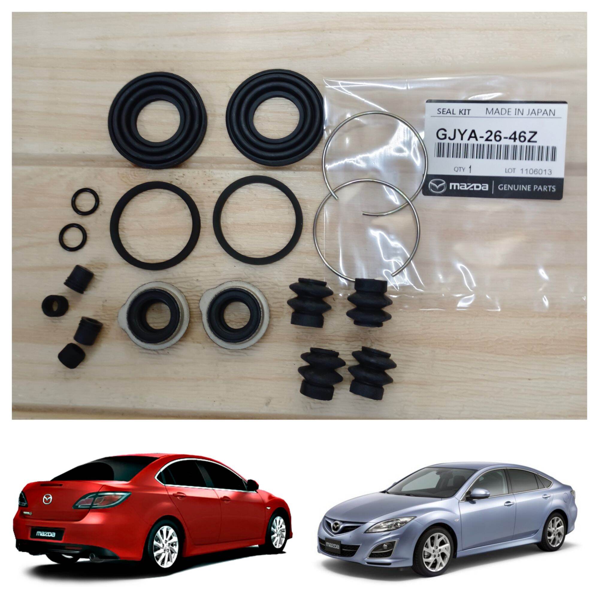 MAZDA 6 2.0,2.5 GH1,GH2 REAR ORIGINAL CALIPER DISC BRAKE REPAIR SEAL ...